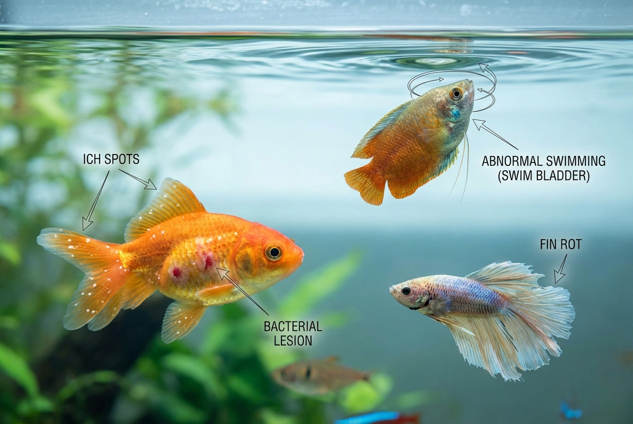 Early Signs Fish Disease: How to Spot Problems Fast
